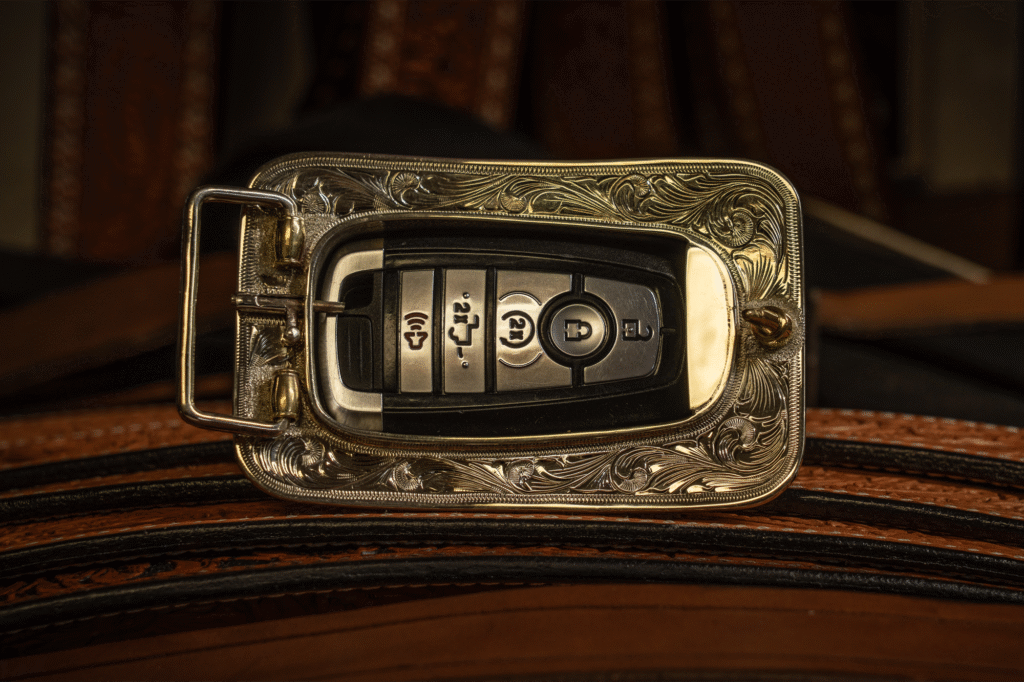 The Truckle™ Belt Buckle – The First-Ever Ford Key Fob Locker